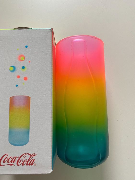 Special Edition Coca Cola Rainbow Glas | Kaufen auf Ricardo