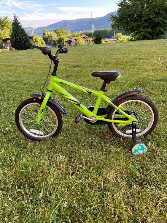 Kinder Velo 16 Zoll mit Stützrädern | Kaufen auf Ricardo