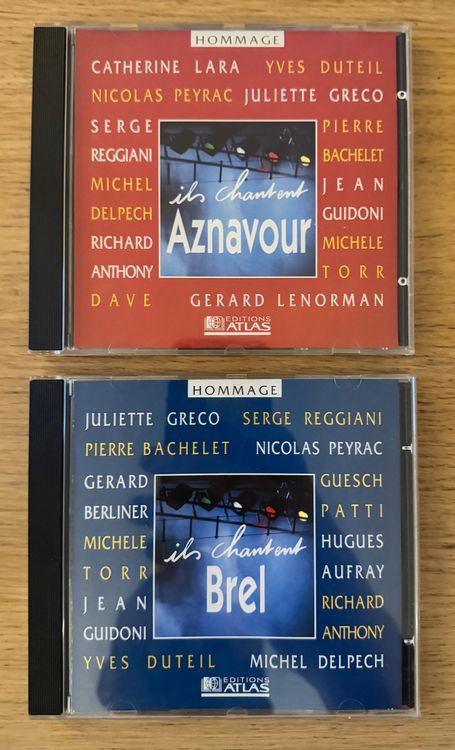 Aznavour / Brel (Gebraucht) in Lausanne für CHF 4 – mit Lieferung auf ...