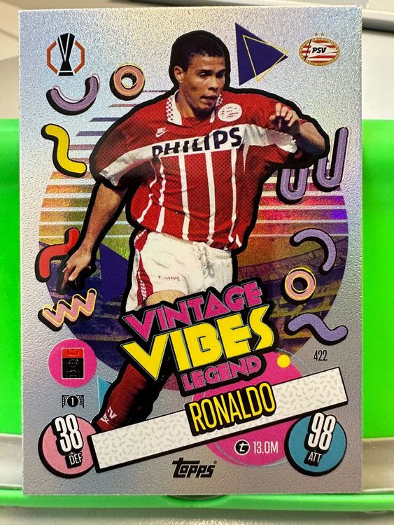 Ronaldo Vintage Vibes Legend Match Attax 2024/2025 PSV (Gebraucht) in Elgg für CHF 2 – mit ...