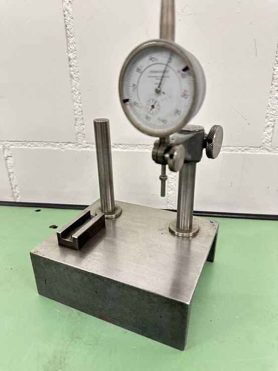 Messuhr mit Stativ, Dial gauge 0.01 mm (Gebraucht) in Aarberg für CHF ...