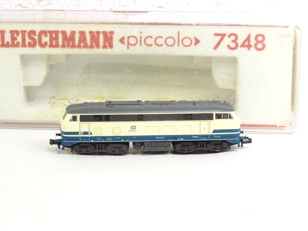 Fleischmann 7348 Diesellok BR218 452-1, DB, Spur N, OVP (Gebraucht) in Wohlen für CHF 64 – mit ...