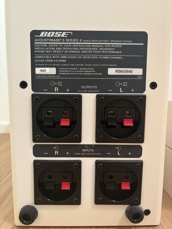 Bose Acoustimass 5 Speaker System, Lautsprecher-Set (Gebraucht) in ...