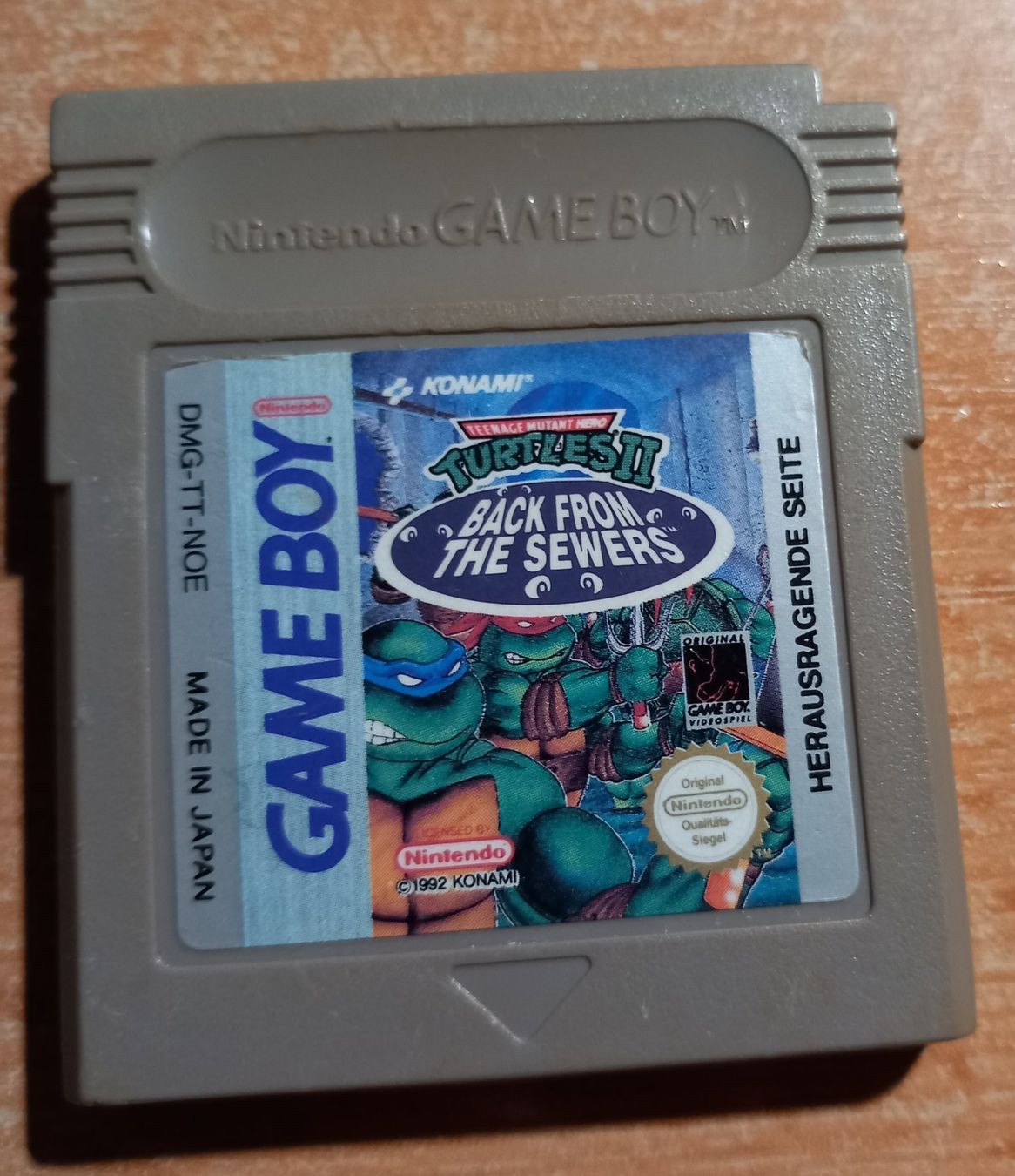 Teenage Mutant Turtles II Game Boy - Top Zustand! (Gebraucht) in ...