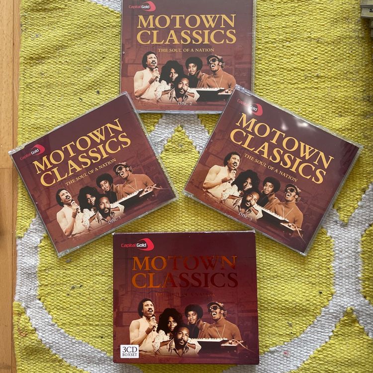 MOTOWN CLASSICS-3CD BOX SET THE SOUL OF A NATION | Kaufen auf Ricardo