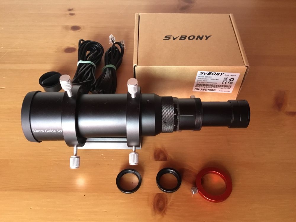 50mm Guidescope mit Svbony 905C Kamera (Gebraucht) in Glattfelden für ...