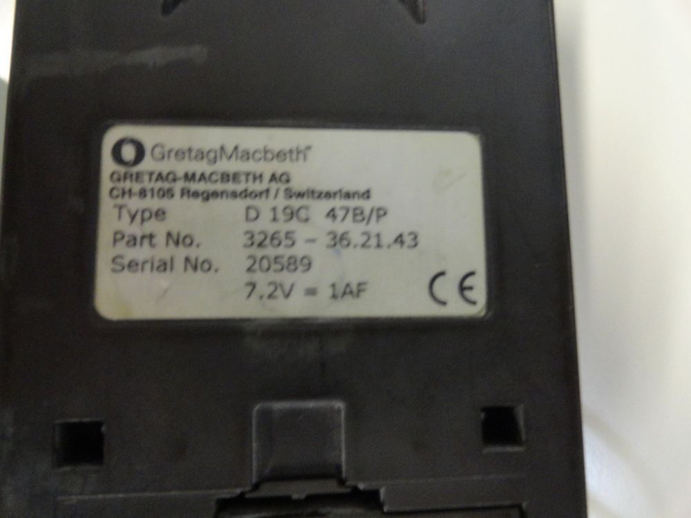 Gretag Macbeth Densitometer. D19C | Kaufen auf Ricardo