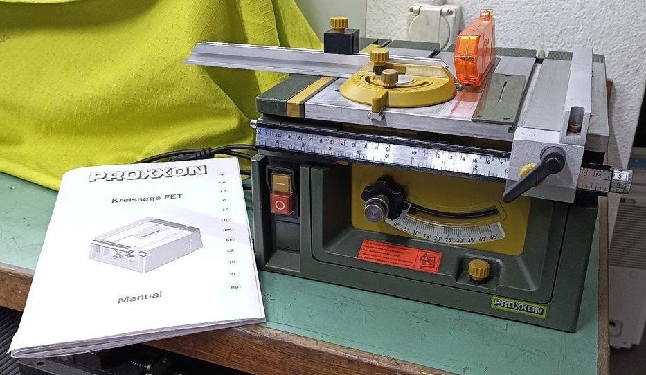 Gelegenheit - Proxxon mini Tischkreissäge FET (Gebraucht) in Lommis für ...