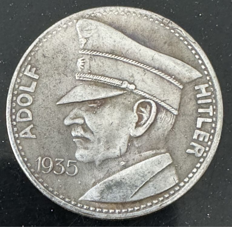 Pièce commémorative Nazi Adolf Hitler, lire description. (Gebraucht) in ...