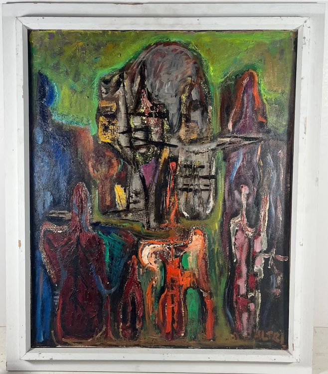 Arnold D‘Altri (1904-1980) Abstrakte Gemälde (Gebraucht) in Root für CHF 124 – mit Lieferung auf ...