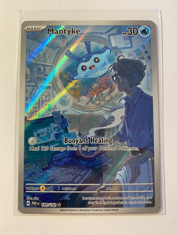 Pokemon Mantyke 189/182 Paradox Rift EN (Neu (gemäss Beschreibung)) in ...