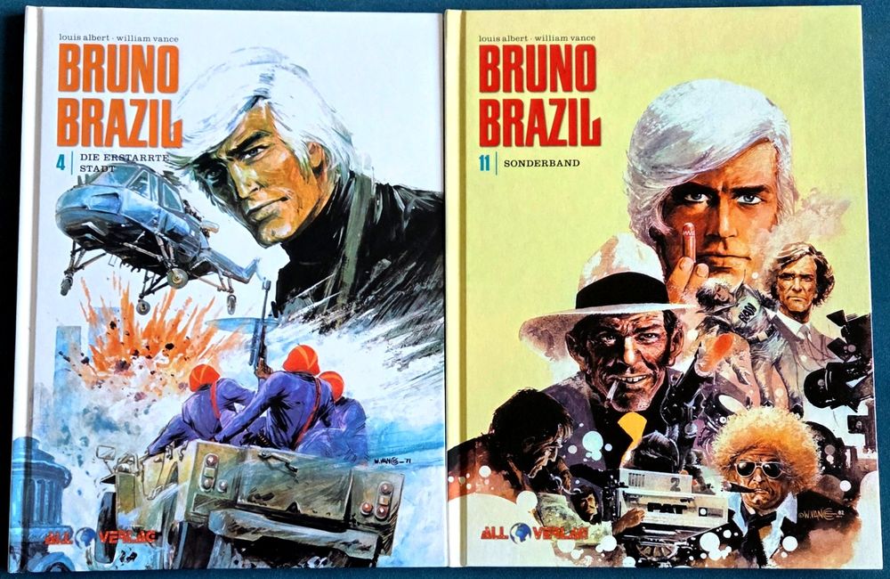 Albert/Vance - Bruno Brazil - Band 4 und 11 - Comic (Neu (gemäss ...