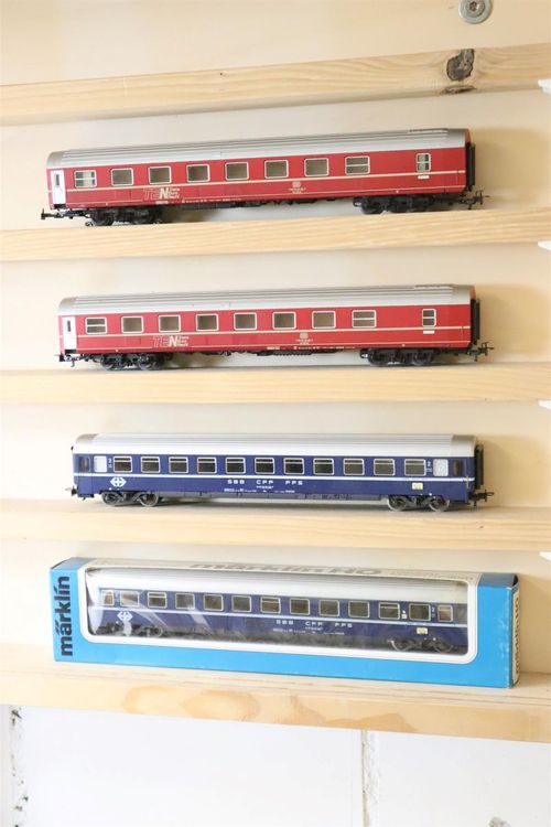 Märklin 4 x SBB TEN Schlafwagen Set H0 (Gebraucht) in Winterthur für ...