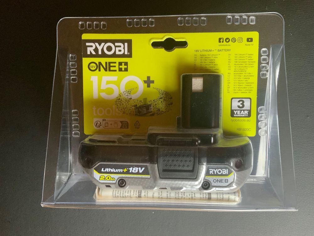 Original RYOBI Akku, NEU und noch eingeschweißt | Kaufen auf Ricardo