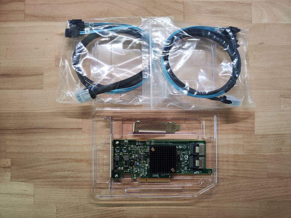 LSI SAS 9207-8i HBA Card | IT-Mode | 8x SAS/SATA (Gebraucht) in ...