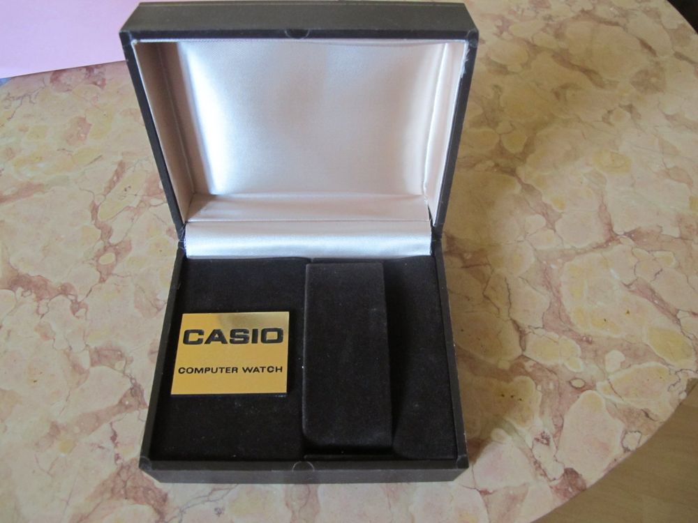 Casio Computer Watch Box Vintage ca 70er Jahre Sehr Selten (Gebraucht ...