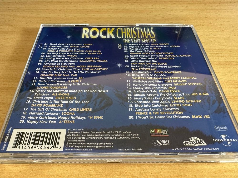 Various – Rock Christmas - The Very Best Of - 2 CD (Gebraucht) in Rikon ...
