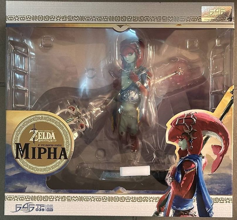 The Legend of Zelda Breath of the Wild: PVC Statue Mipha (Usato) a Quartino per CHF 100 – solo ...