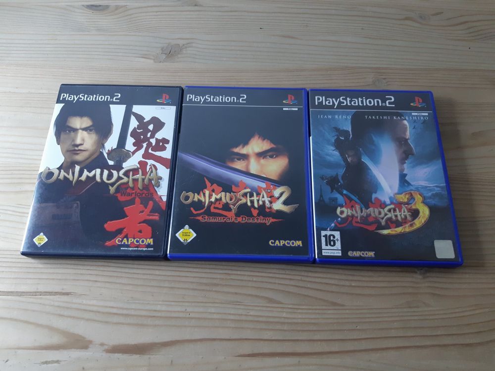 Onimusha Warlords + 2 Samurai's Destiny + 3 / 3 PS2 Games (Gebraucht) in Welschenrohr für CHF 25 ...