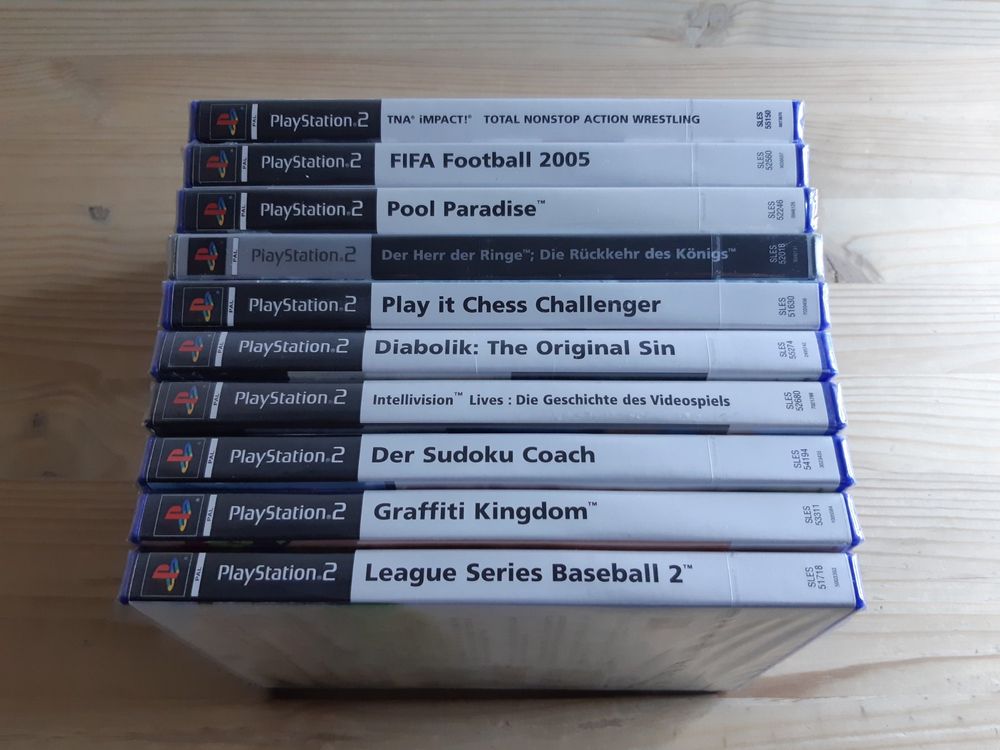10 Playstation 2 PS2 Spiele NEU + OVP im SET | Kaufen auf Ricardo