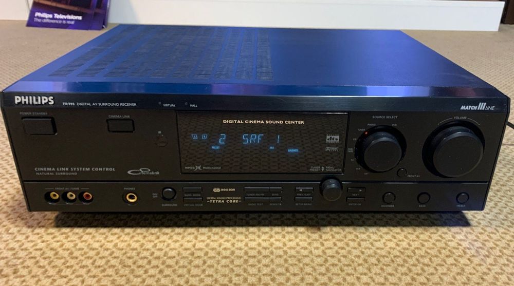 Philips Hi-Fi AV-Receiver FR995 schwarz | Kaufen auf Ricardo