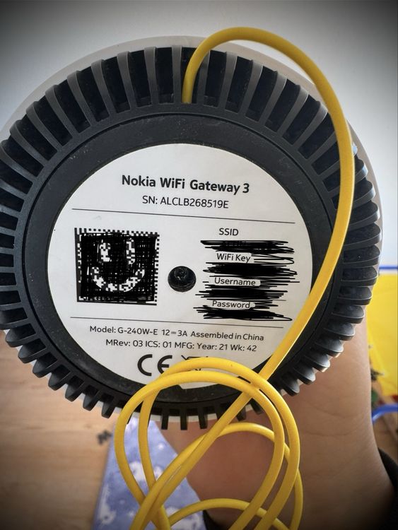 Nokia FastMile 5G Gateway 3 (Modell G-240W-E) – 5G + Glasfas (Gebraucht ...