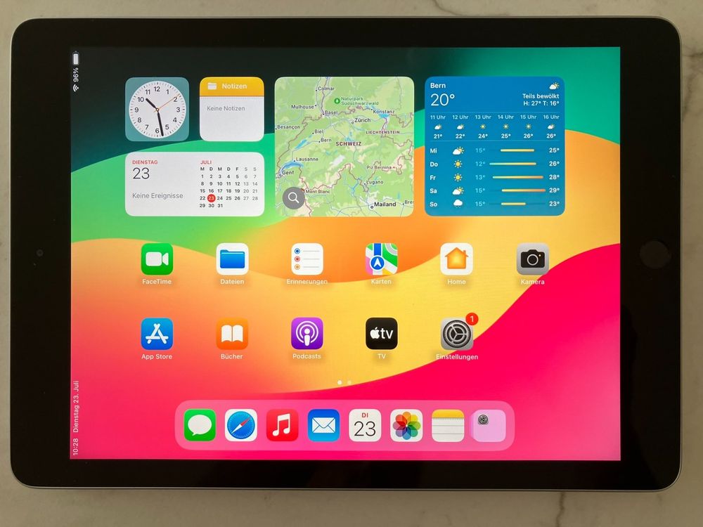 iPad 6.Generation WiFi / 128GB / Model A1893 (Gebraucht) in Ulrichen ...