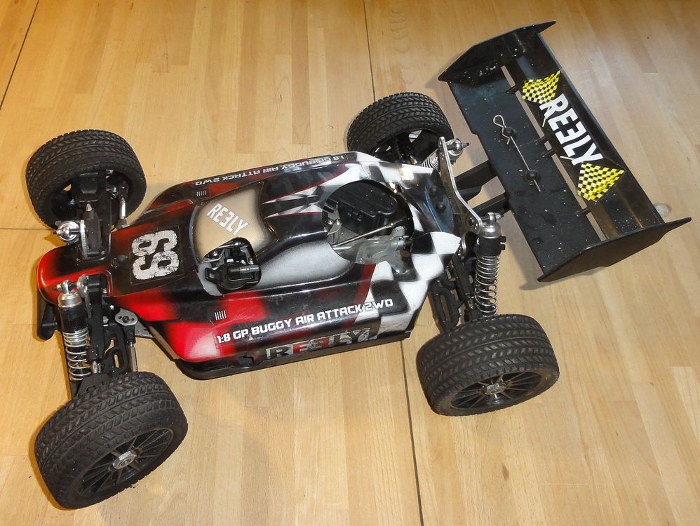 Reely Air Attack 1:8, 2/4WD, Chassis mit Servos als Roller | Kaufen auf ...