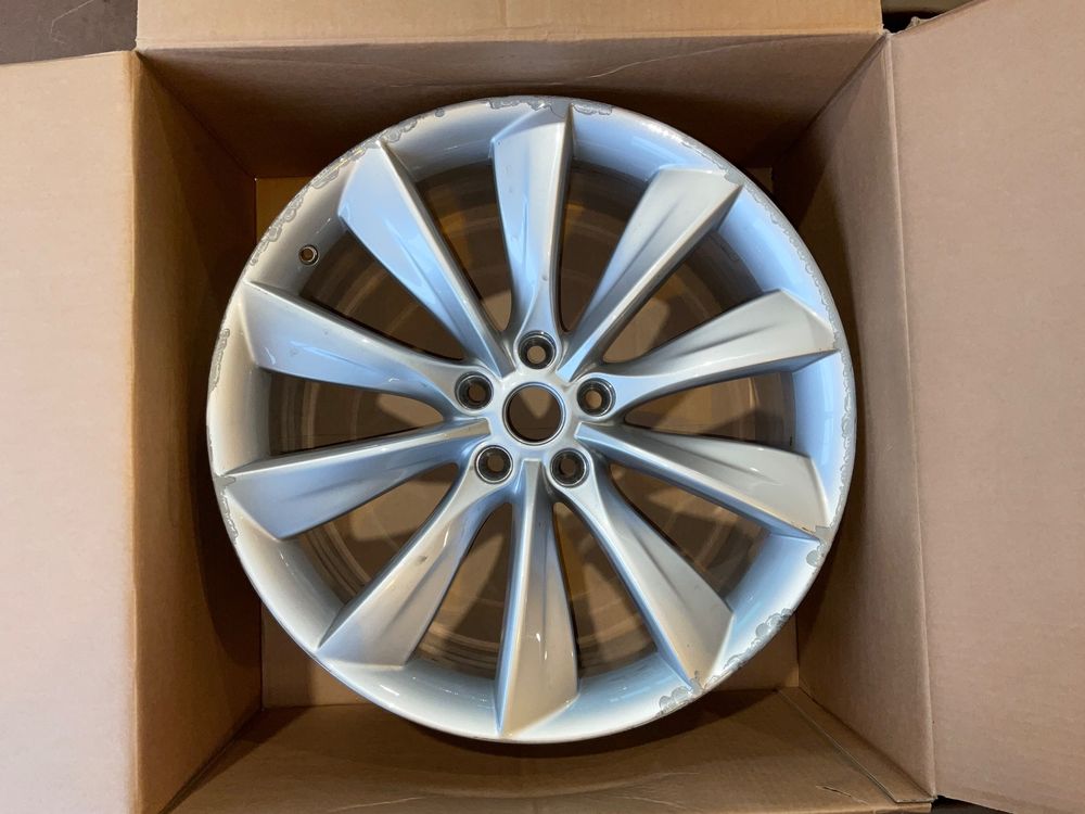 Original Tesla Model S Turbine Felgen 21" | Kaufen auf Ricardo