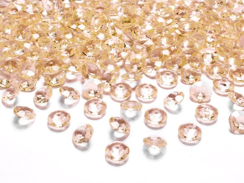100 St. Diamanten gold Ø 12mm Streudeko (Neu und originalverpackt) in Bülach für CHF 1.95 – mit ...