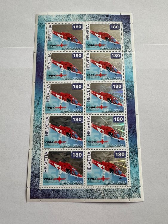 1 Bogen neue Briefmarken HELVETIA, 1.80 REGA | Kaufen auf Ricardo