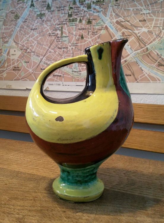 F. Aebi Hasle Vase MidCentury Stil 17cm hoch | Kaufen auf Ricardo