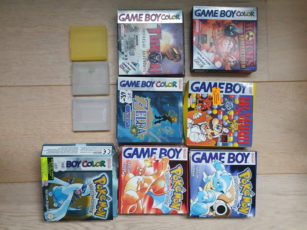 GAME BOY BOXES (no game inside) | Kaufen auf Ricardo