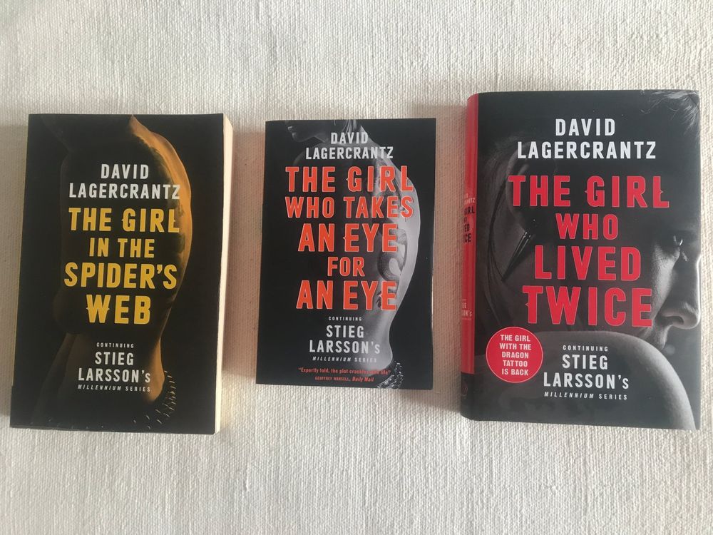 David Lagercrantz Millennium x3 Books in English | Kaufen auf Ricardo