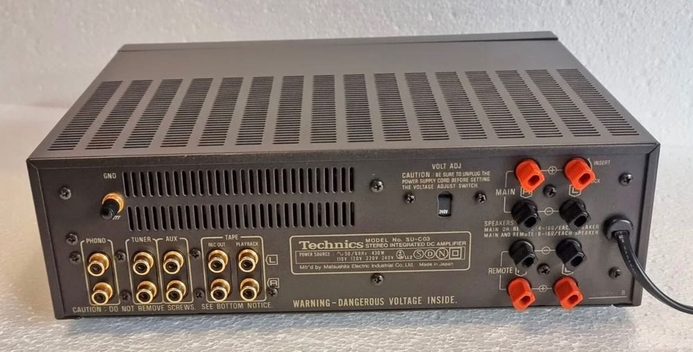 Technics SU-C03 Stereo DC Amplifier (Gebraucht) in Trimbach für CHF 150 ...