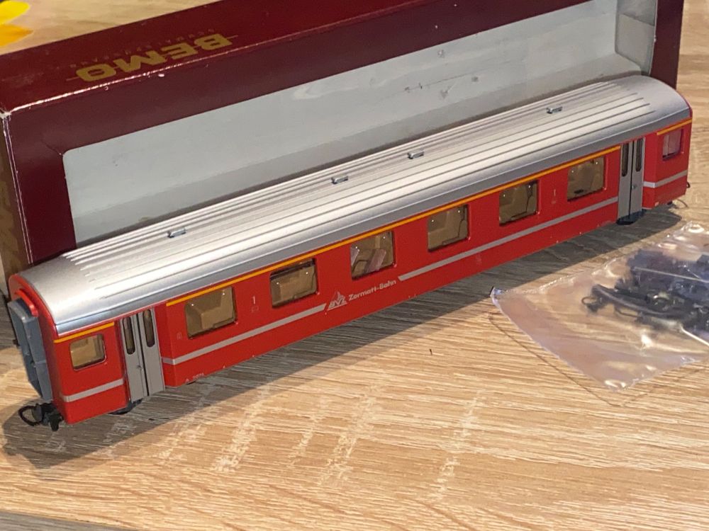AEMA 101185-19 H0m Bemo BVZ Zermatt-Bahn 1Kl Wagen A 2076 | Kaufen auf ...