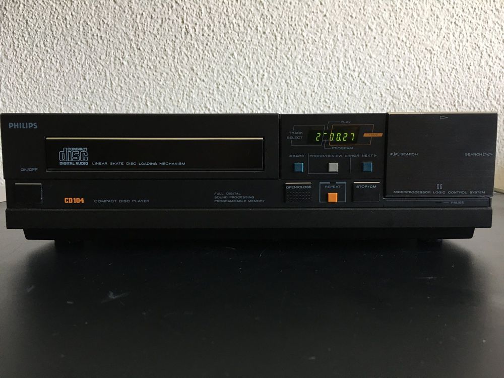 Philips 104 CD-Player,Vintage-Klassiker! | Kaufen auf Ricardo