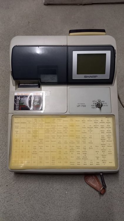 Registrier-Kasse SHARP UP-700 (Gebraucht) in für CHF 30 – nur Abholung ...