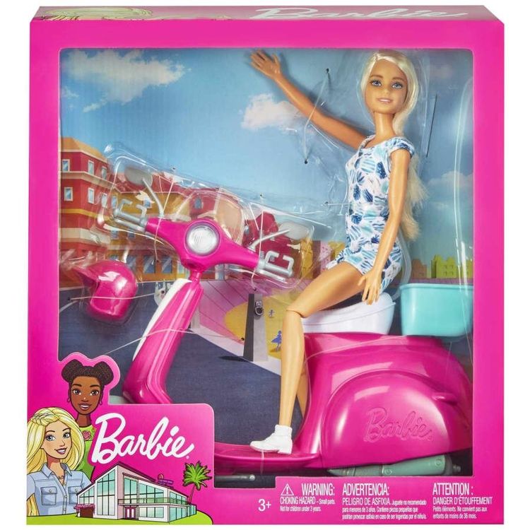 Barbie Puppe auf Roller "Wäspi" (Neu und originalverpackt) in Wettingen ...