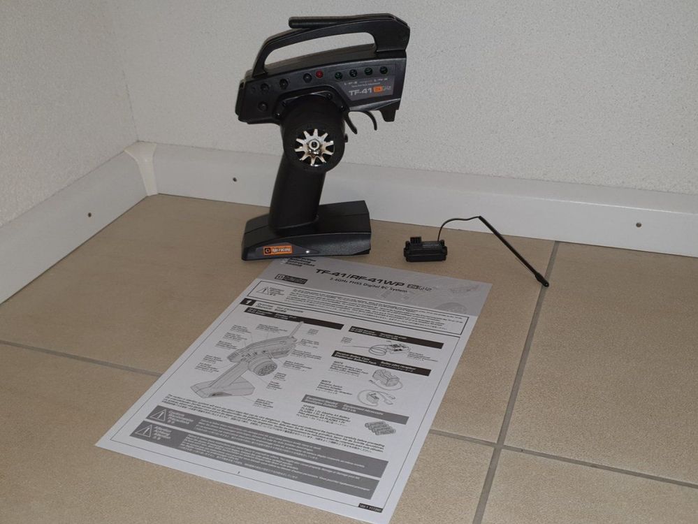 HPI TF-41 Fernsteuerung und RF-41WP Empfänger ab CHF 1.00!!! (Neu und ...