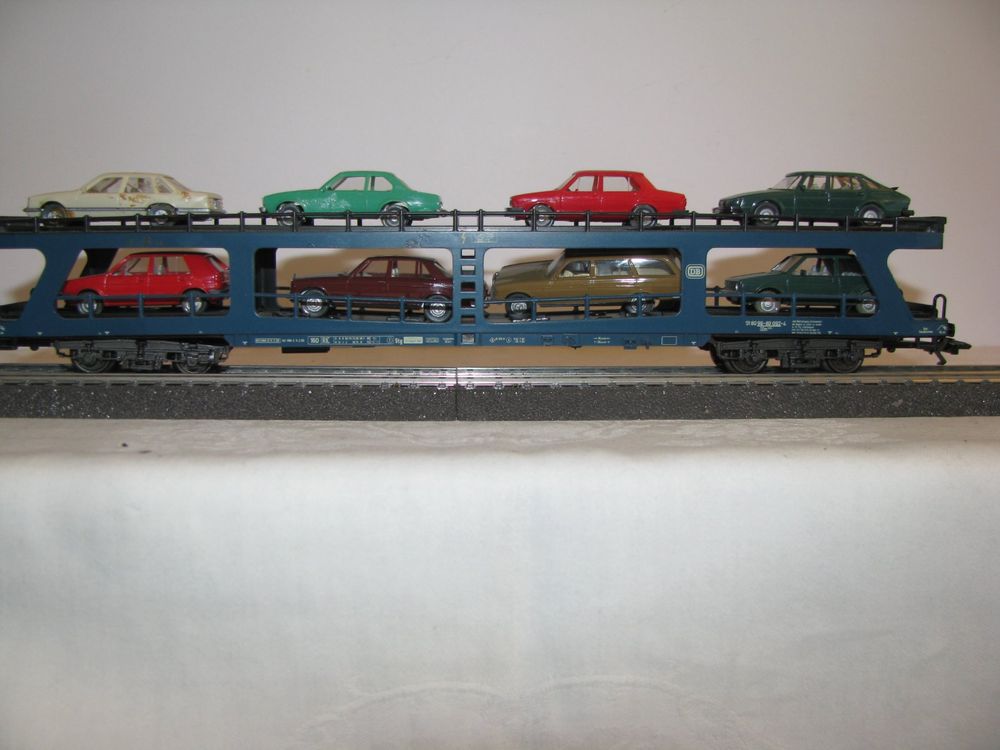 MAK H0 4234 - Autotransportwagen Bauart DDm 915 der DB (Gebraucht) in ...