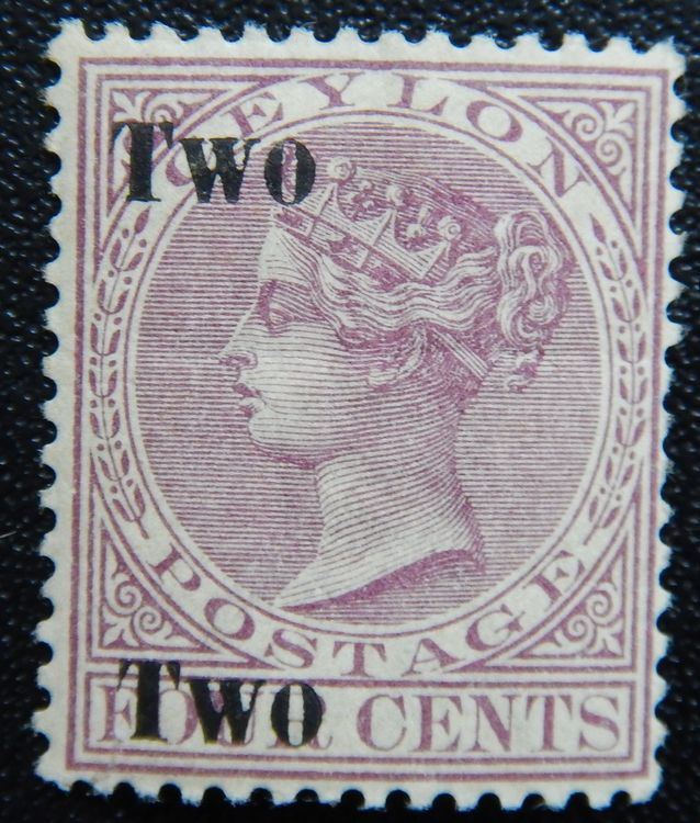 Ceylon Kat. 102 * 1888 Doppelt Kat. 130£ (Gebraucht) in Zürich für CHF ...