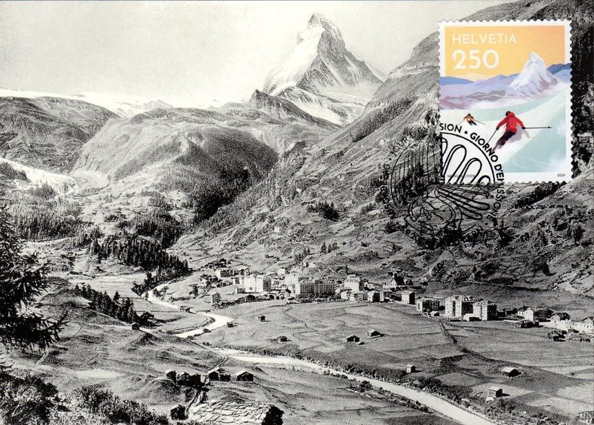 Maximumkarte CH Sehenswürdigkeiten - Zermatt (Neu (gemäss Beschreibung)) in Dottikon für CHF 7 ...