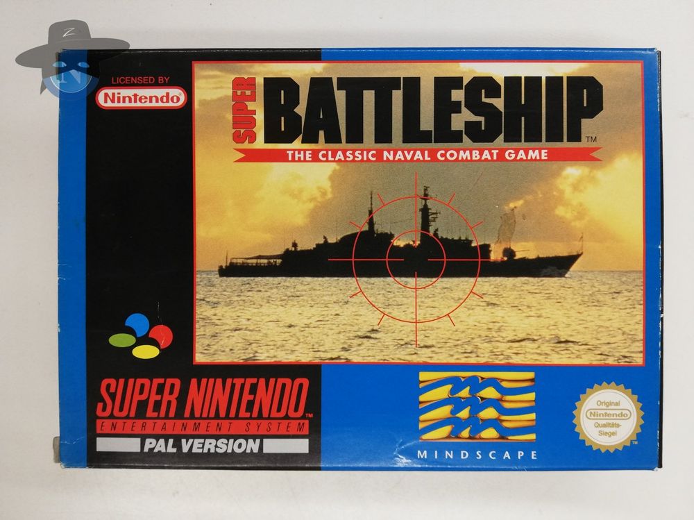 Battleship - the classic naval battle game / Super Nintendo (Gebraucht ...