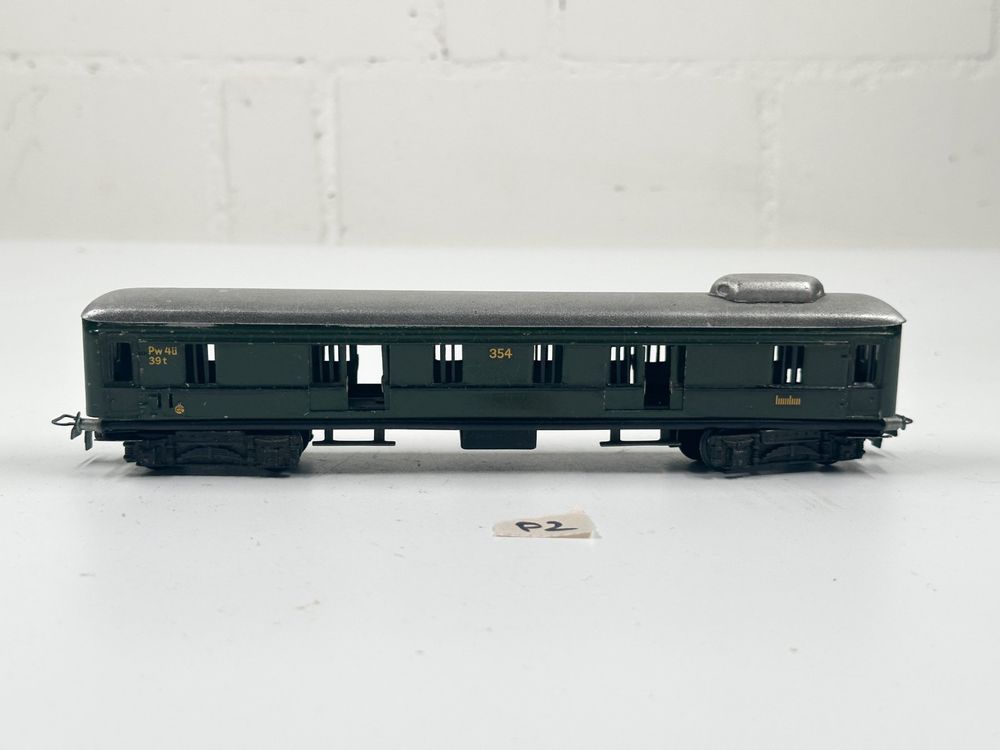 Modellbahn Gueterwagen gruen, Nummer 354 (Gebraucht) in Zürich für CHF ...