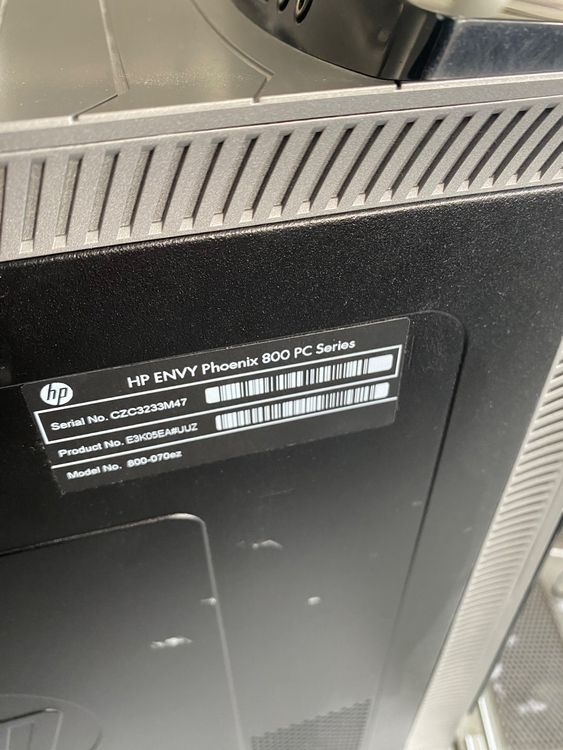 HP ENVY Phoenix 800 (Defekt) in für CHF 19 – nur Abholung auf Ricardo ...
