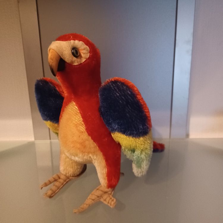 Imagedetailantiker Steiff Papagei Kaufen Auf Ricardo 2022 09 01301043