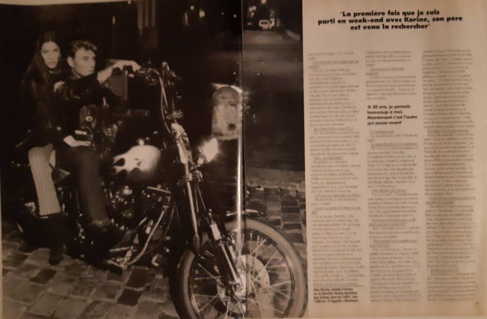 Johnny Hallyday / Karin - Paris Match - 1993 (D'occasion) à Noréaz pour ...