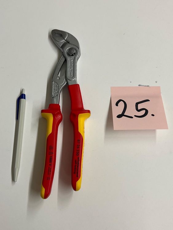 Knipex Cobra VDE 250mm. 25 | Kaufen auf Ricardo
