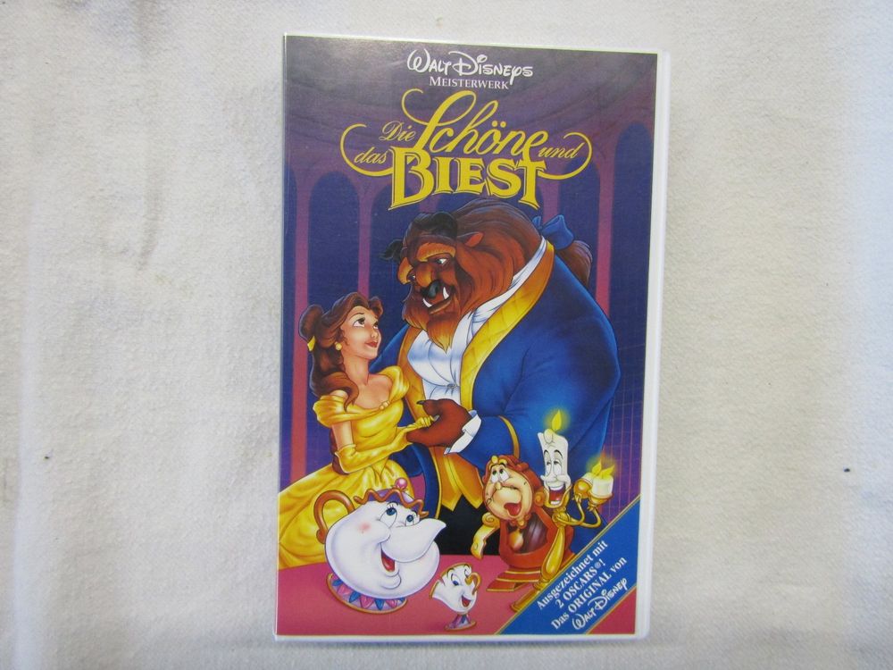 Walt Disney VHS - Film Die Schöne und das Biest (Gebraucht) in ...
